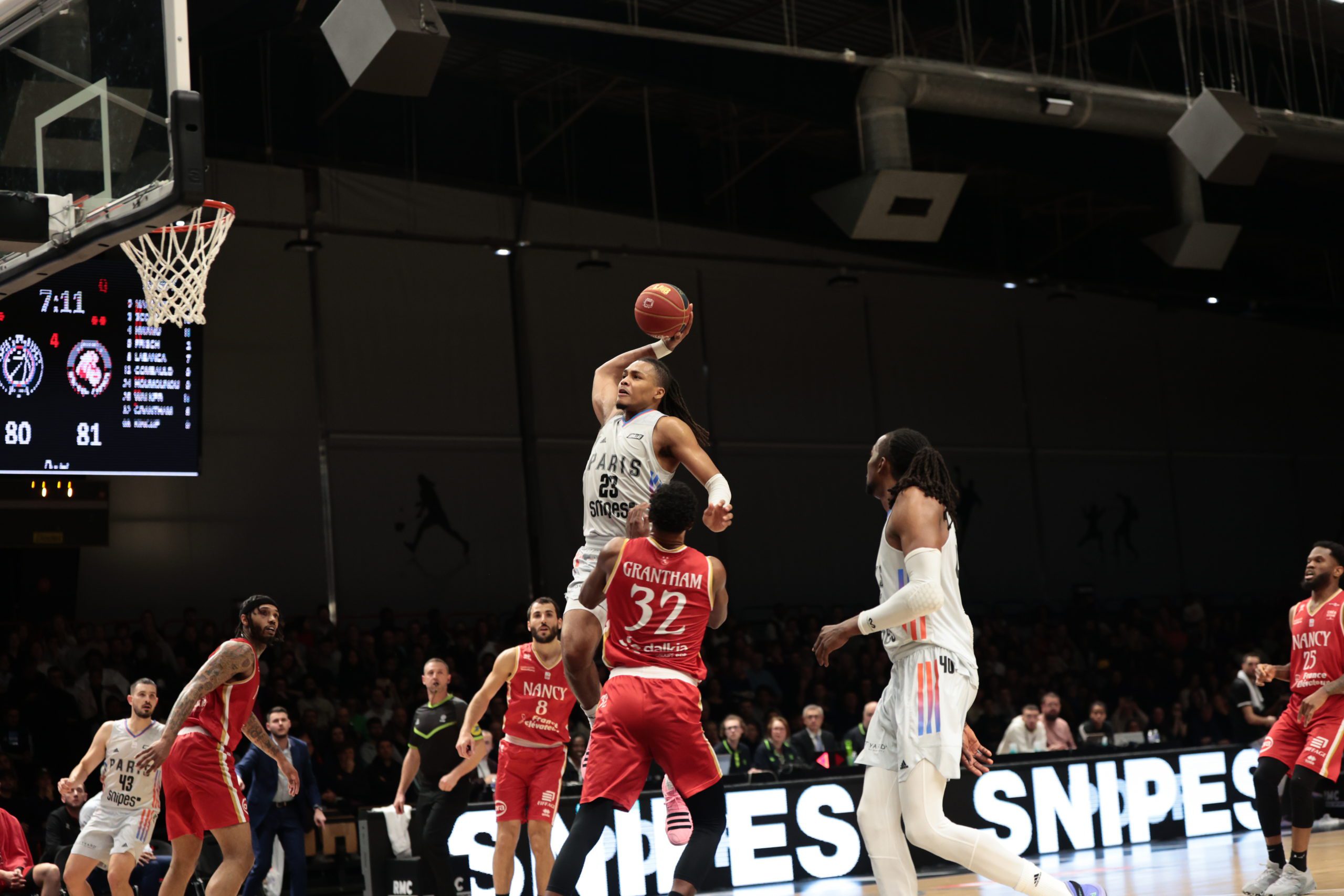 Une victoire capitale face à Nancy - Paris Basketball