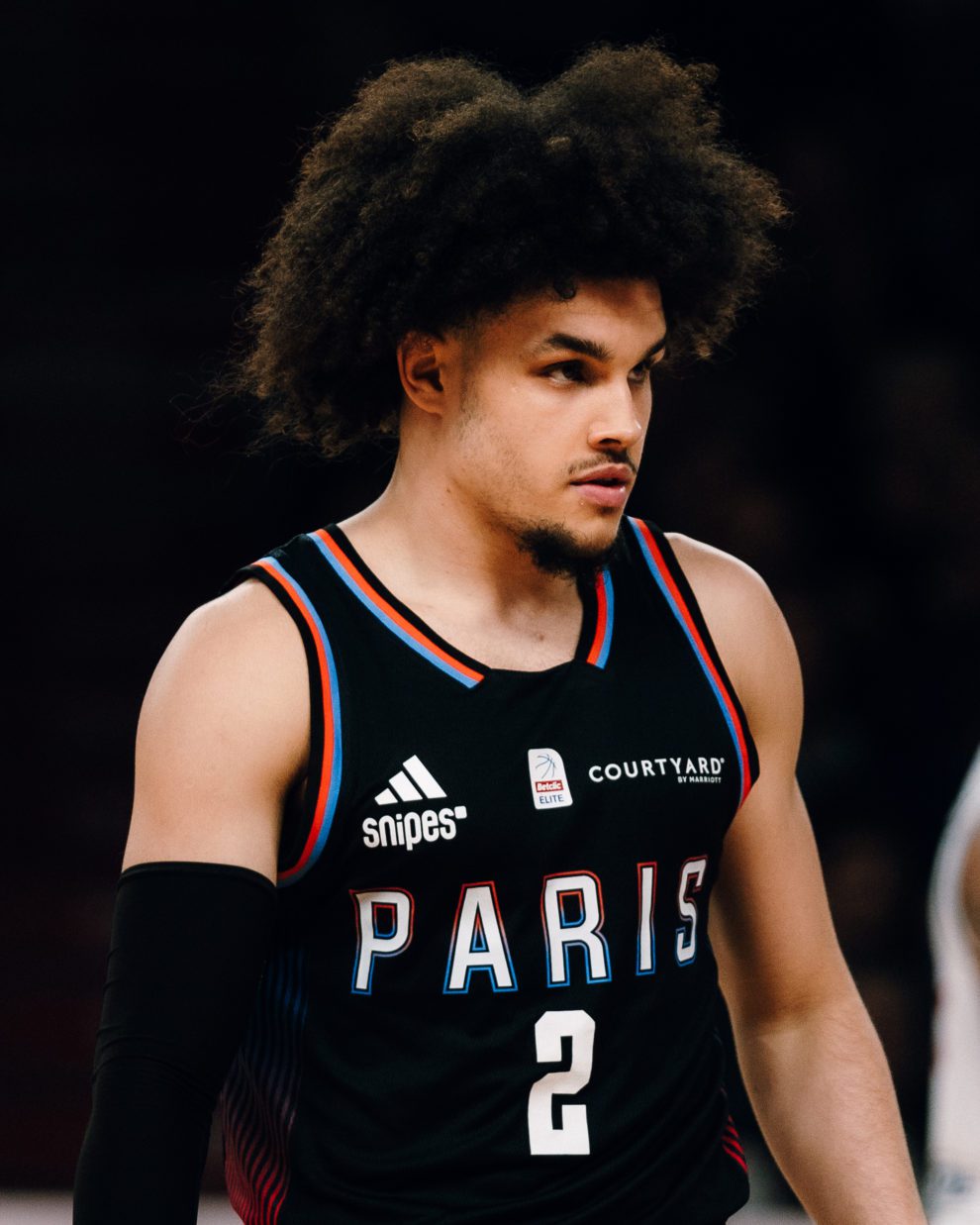 Nadir Hifi, joueur du ParisBasketball