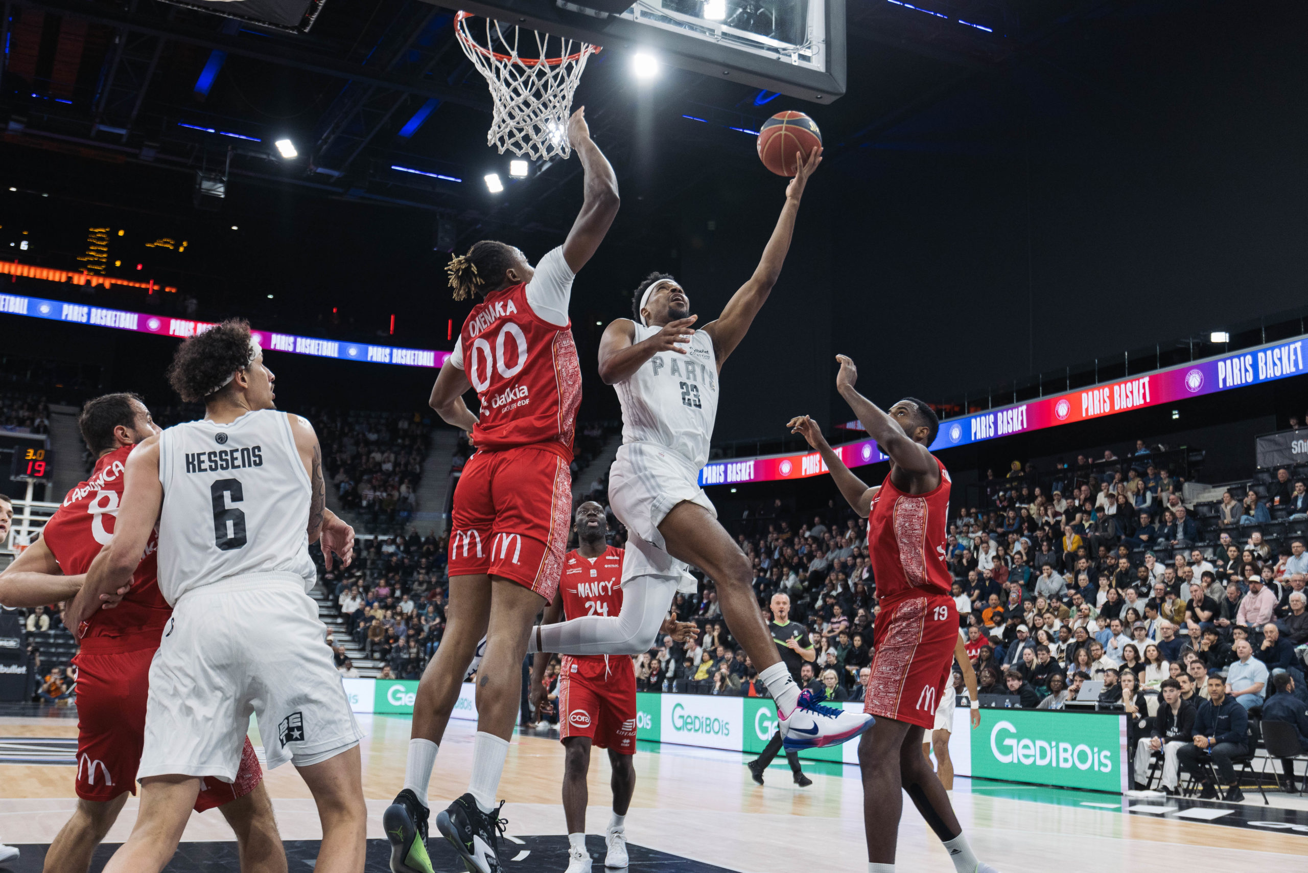 Paris puts on a show against Nancy - Paris Basketball