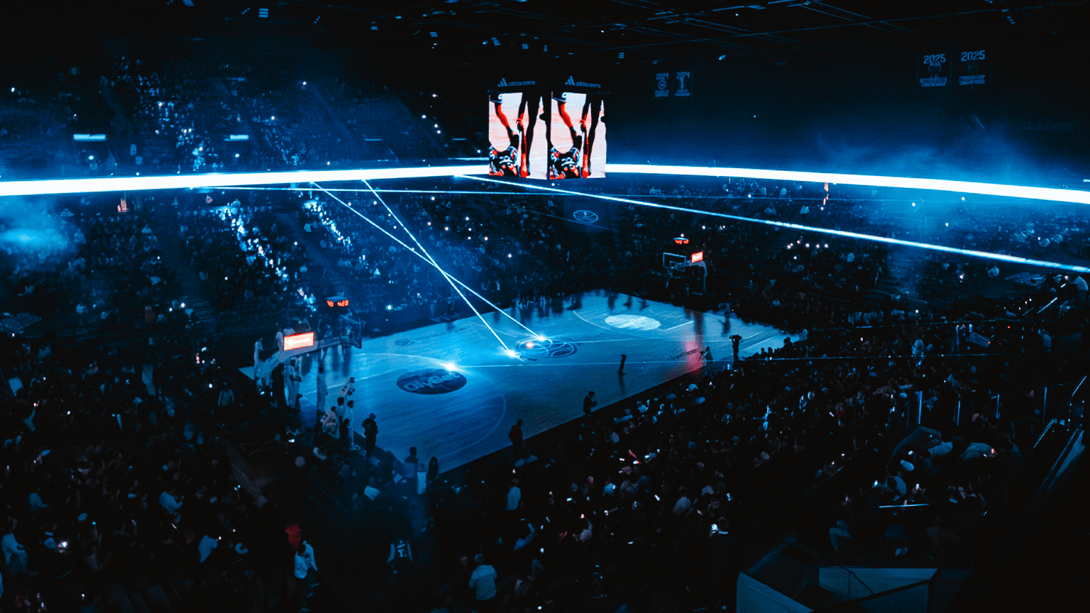 The show continues at the adidas arena - ParisBasketball